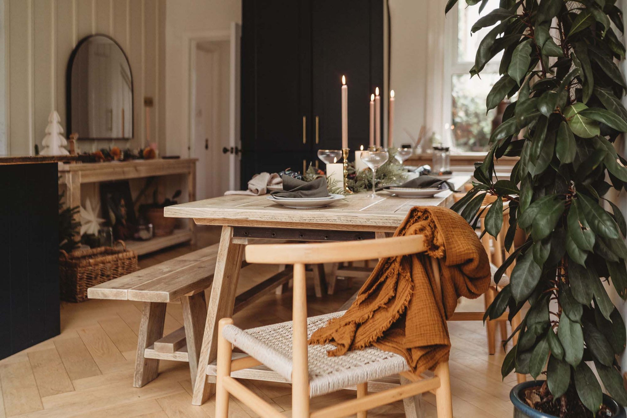 Barn Dining Table rustic solid wood handmade by Still&Bloom – Still and ...