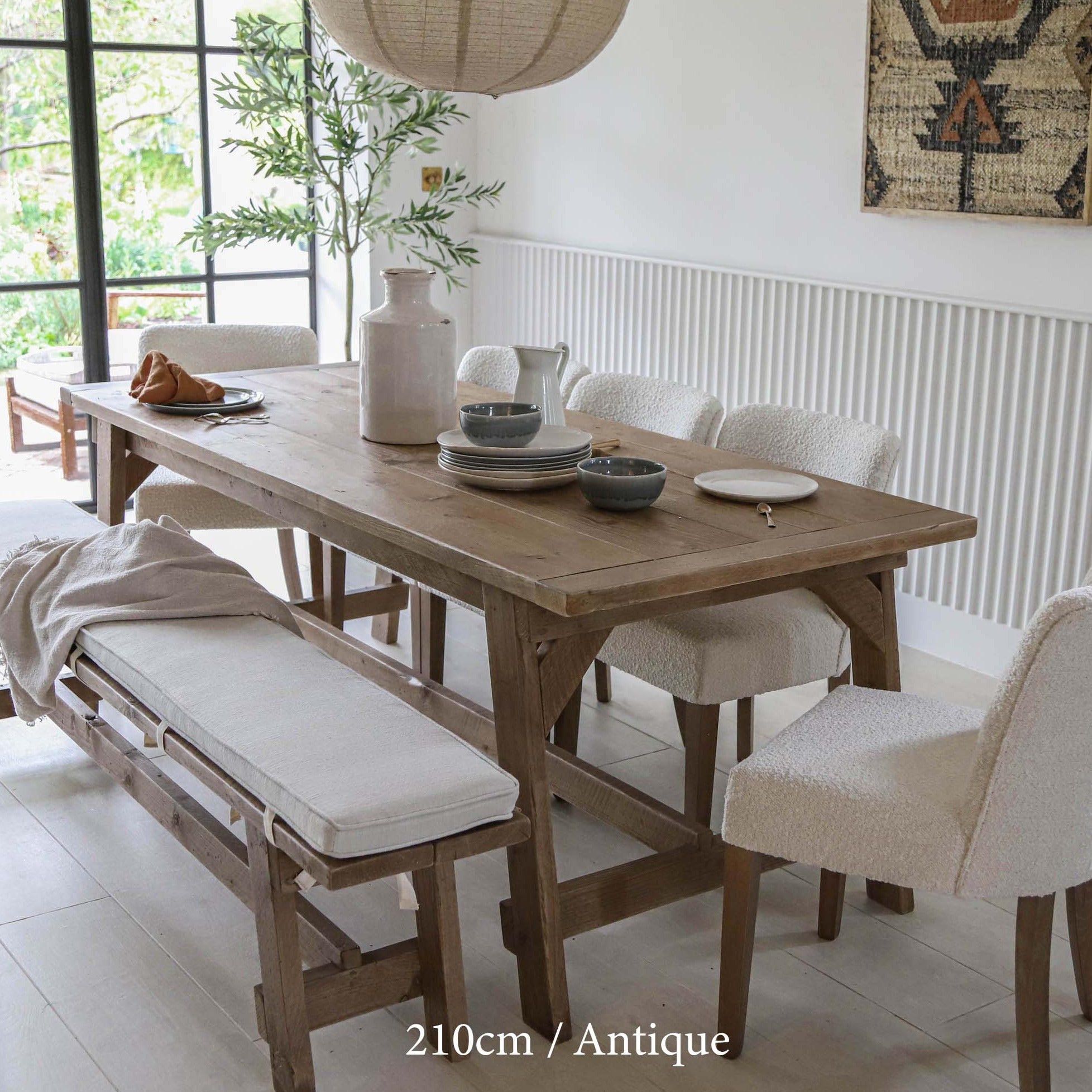Andersson Dining Table rustic solid wood Scandinavian style – Still and ...