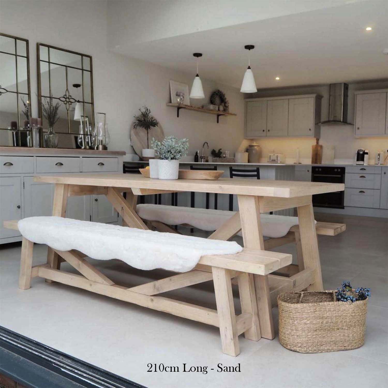 Coast Indoor Bench – Still and Bloom