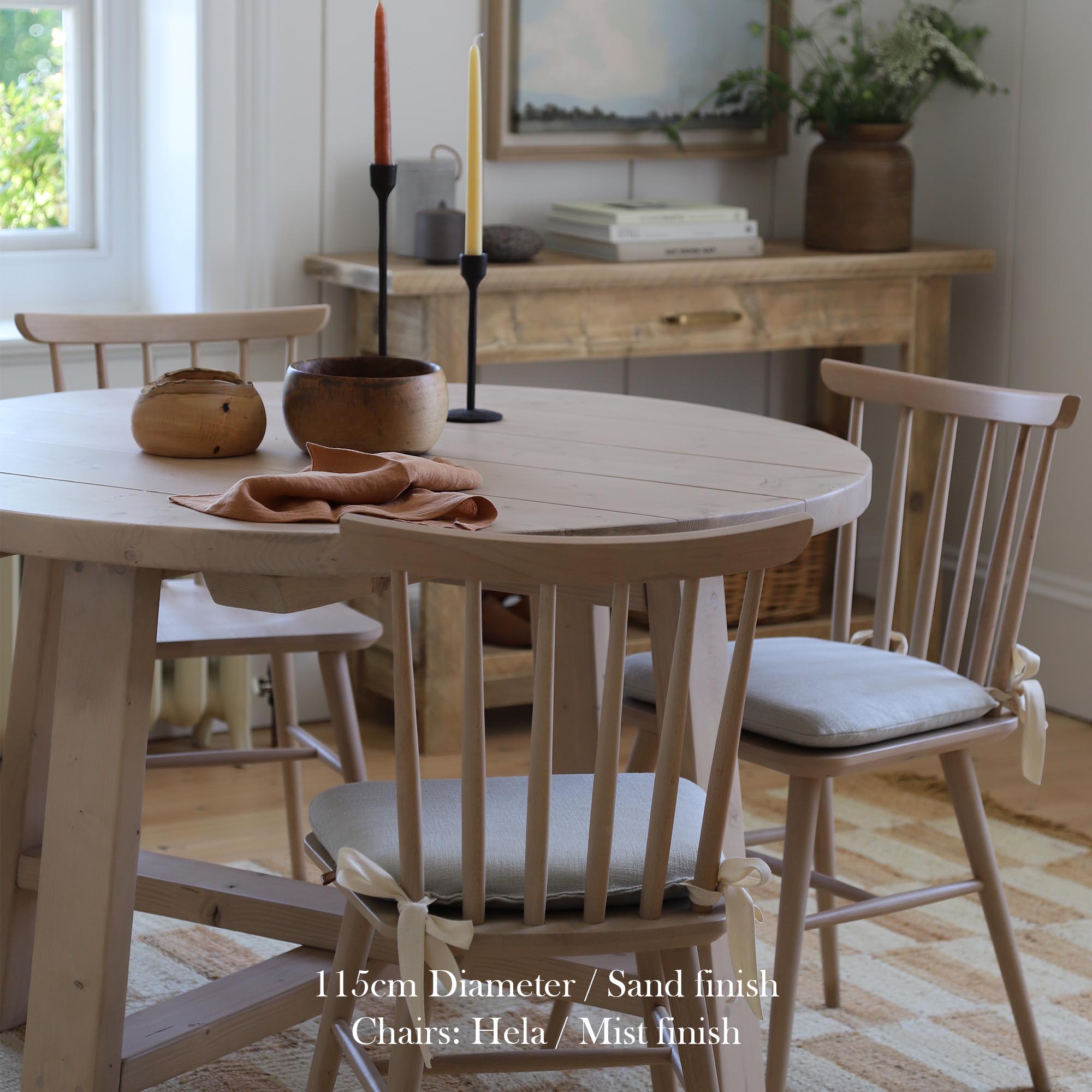 Olsen Round Dining Table – Still and Bloom
