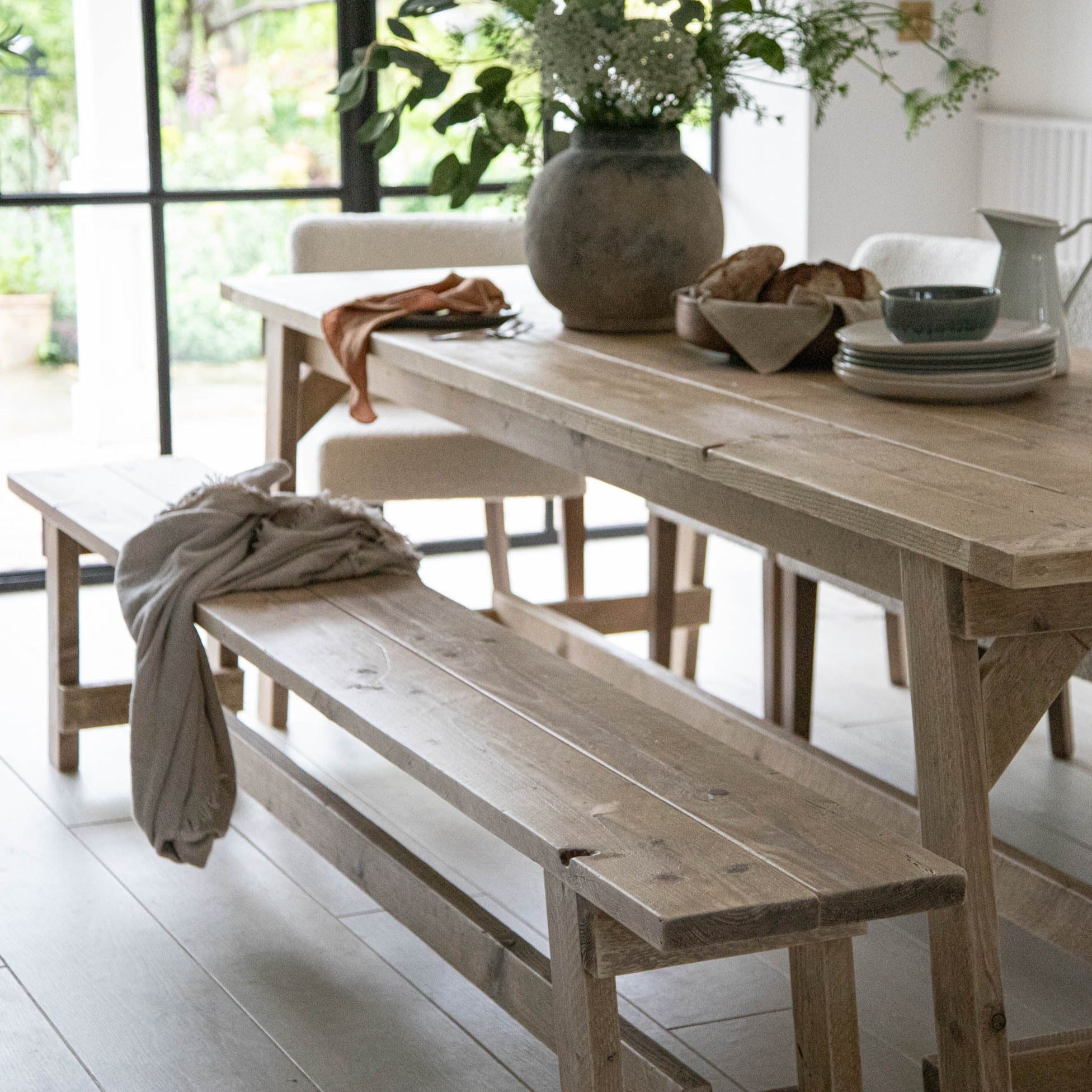 Andersson Dining Table rustic solid wood Scandinavian style – Still and ...