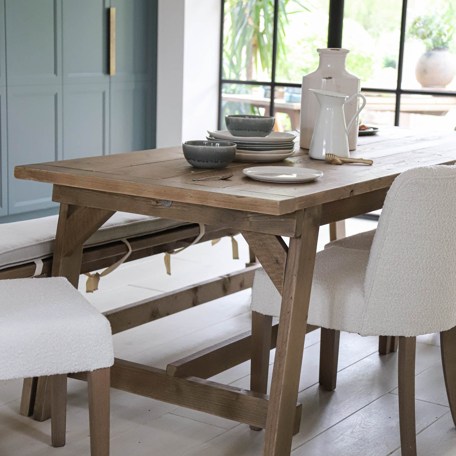 Andersson Dining Table rustic solid wood Scandinavian style – Still and ...