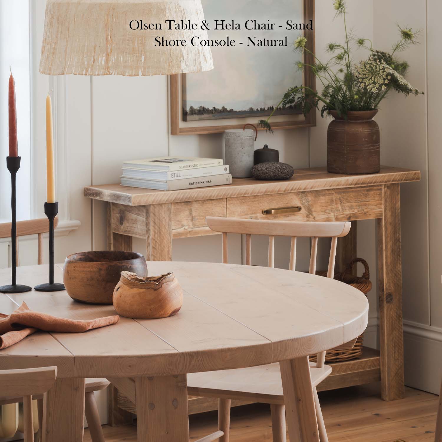 Olsen Round Dining Table – Still and Bloom