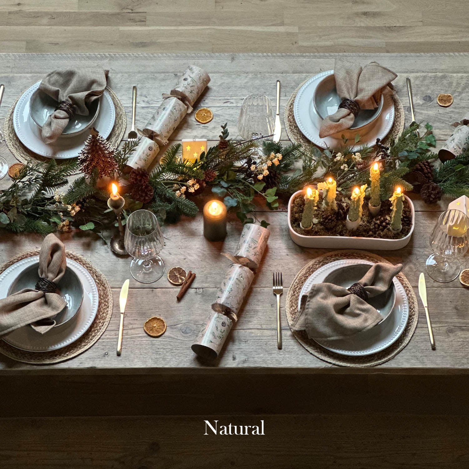 Andersson Dining Table rustic solid wood Scandinavian style – Still and ...