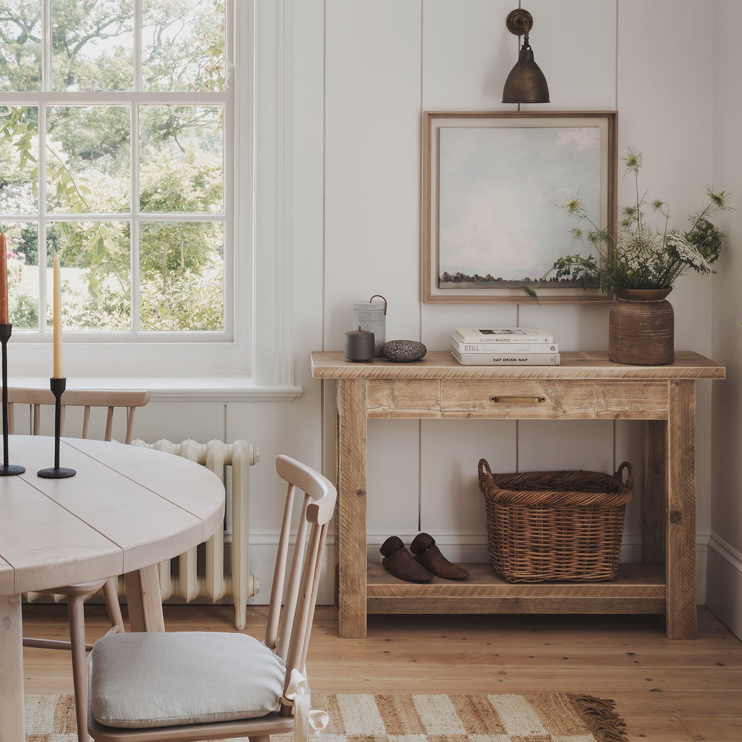 Shore Console Table with Drawer – Still and Bloom