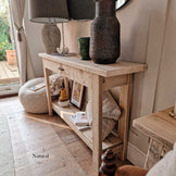 Shore Console Table with Drawer – Still and Bloom