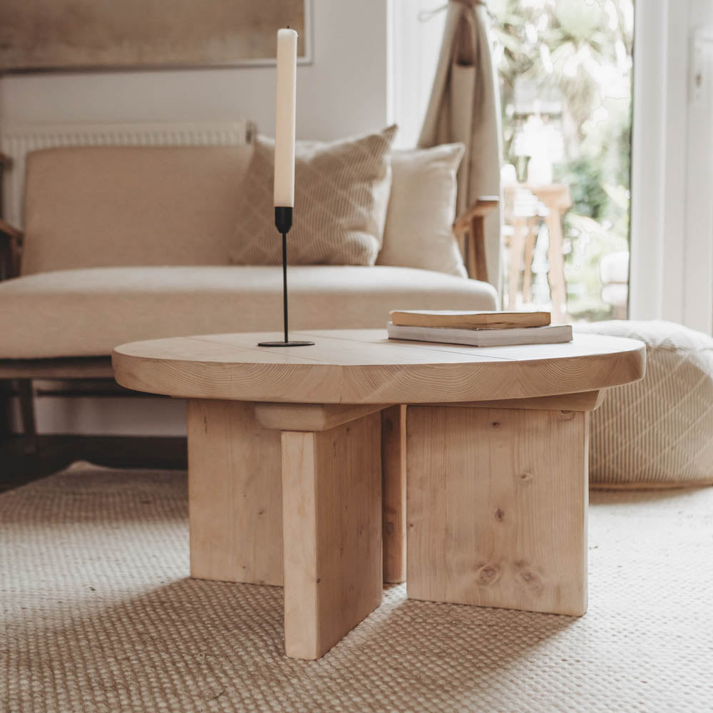 Drift Round Coffee Table - new from Still&Bloom – Still and Bloom