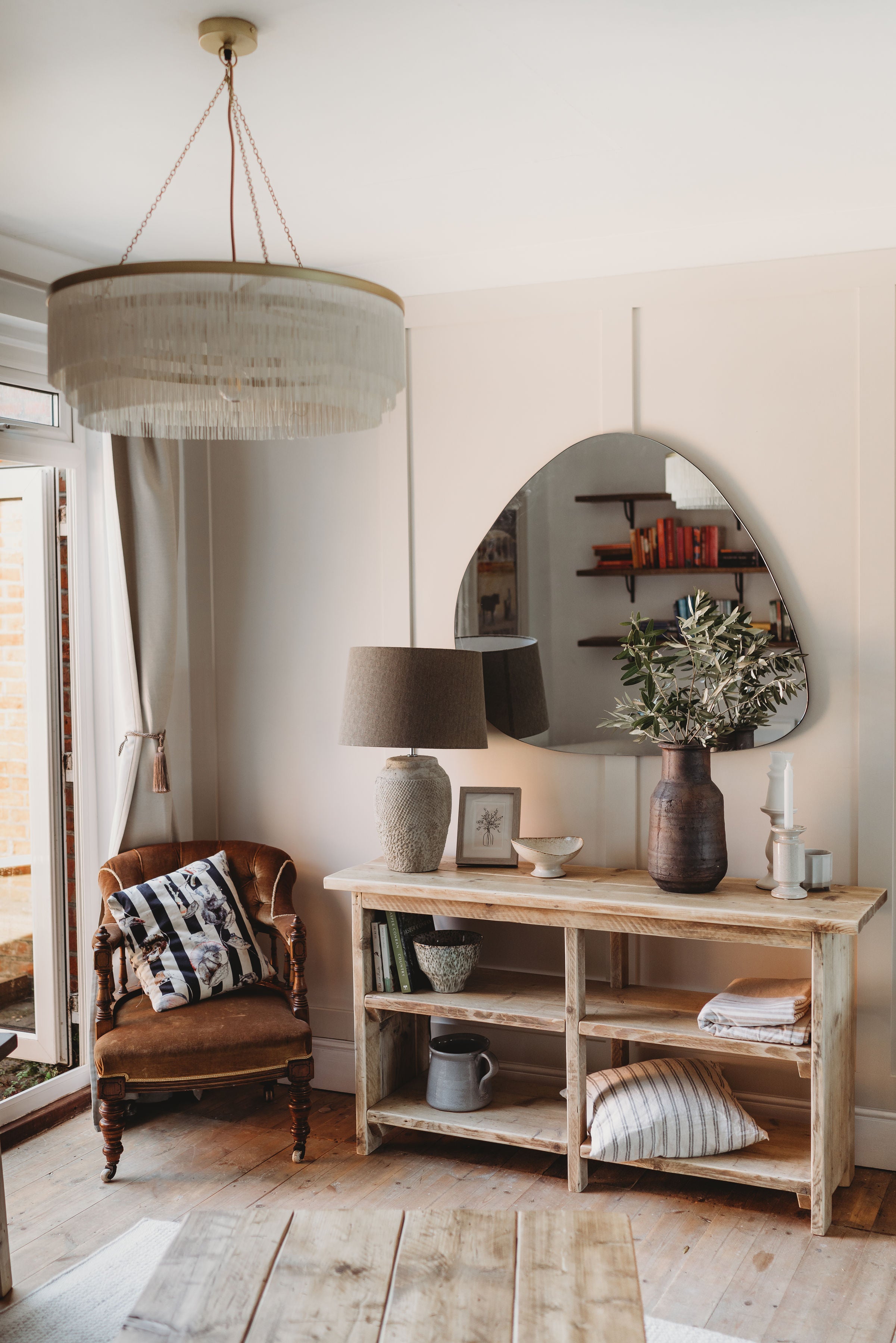 The Big Rustic Console Table – Still and Bloom